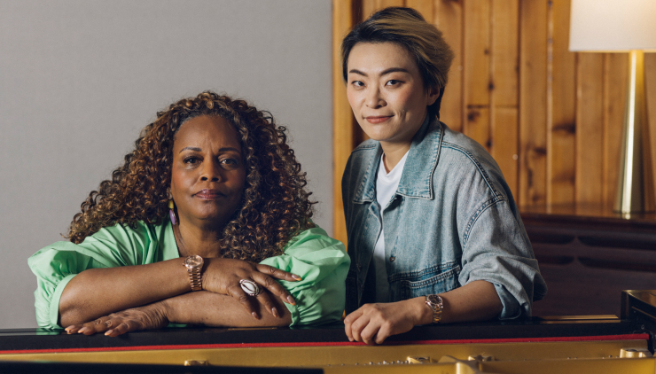 ダイアン・リーヴス＆ソン・イ・ジョン - ロレックス メントーシップ プログラム